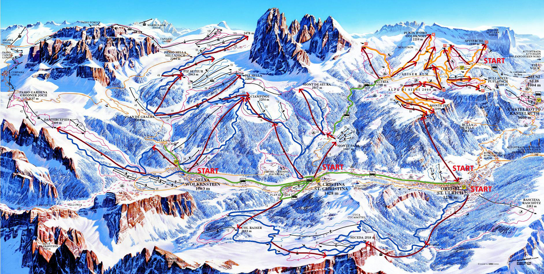 Deportes en los Alpes Dolomitas - Guía Blog Italia