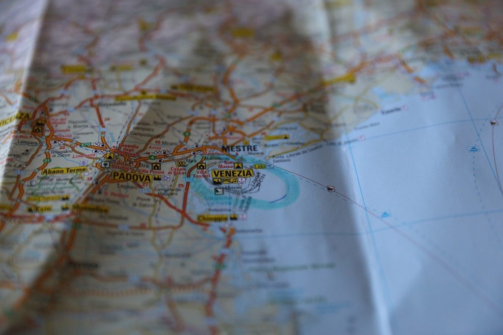 Mapa de Venecia - Guía Blog Italia